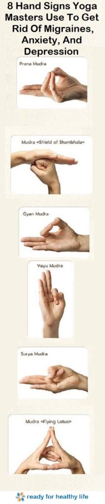 Discover 8 Hand Signs to get rid of Migraines, Anxiety and Depression ...